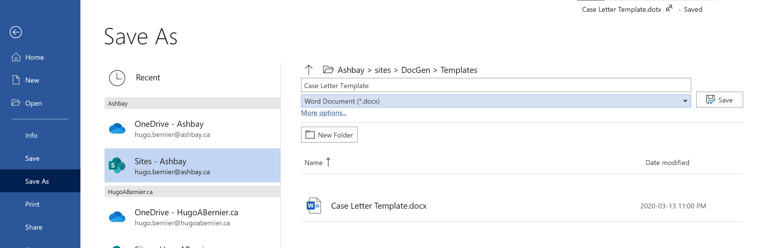 Generate Word Documents From A Template Using Power Automate
